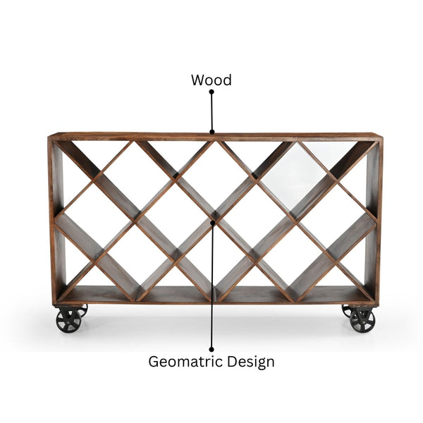 Guru Christian Caster Bookcase